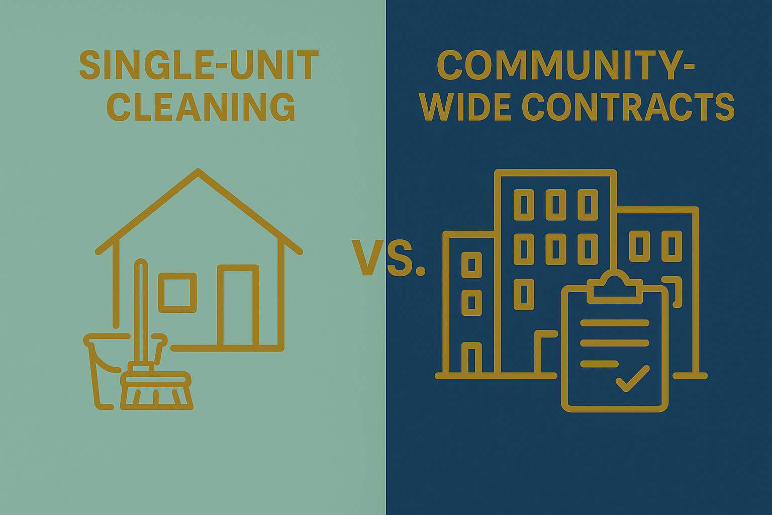 Community-Wide Contracts vs. Single-Unit Cleaning: What’s More Cost ...